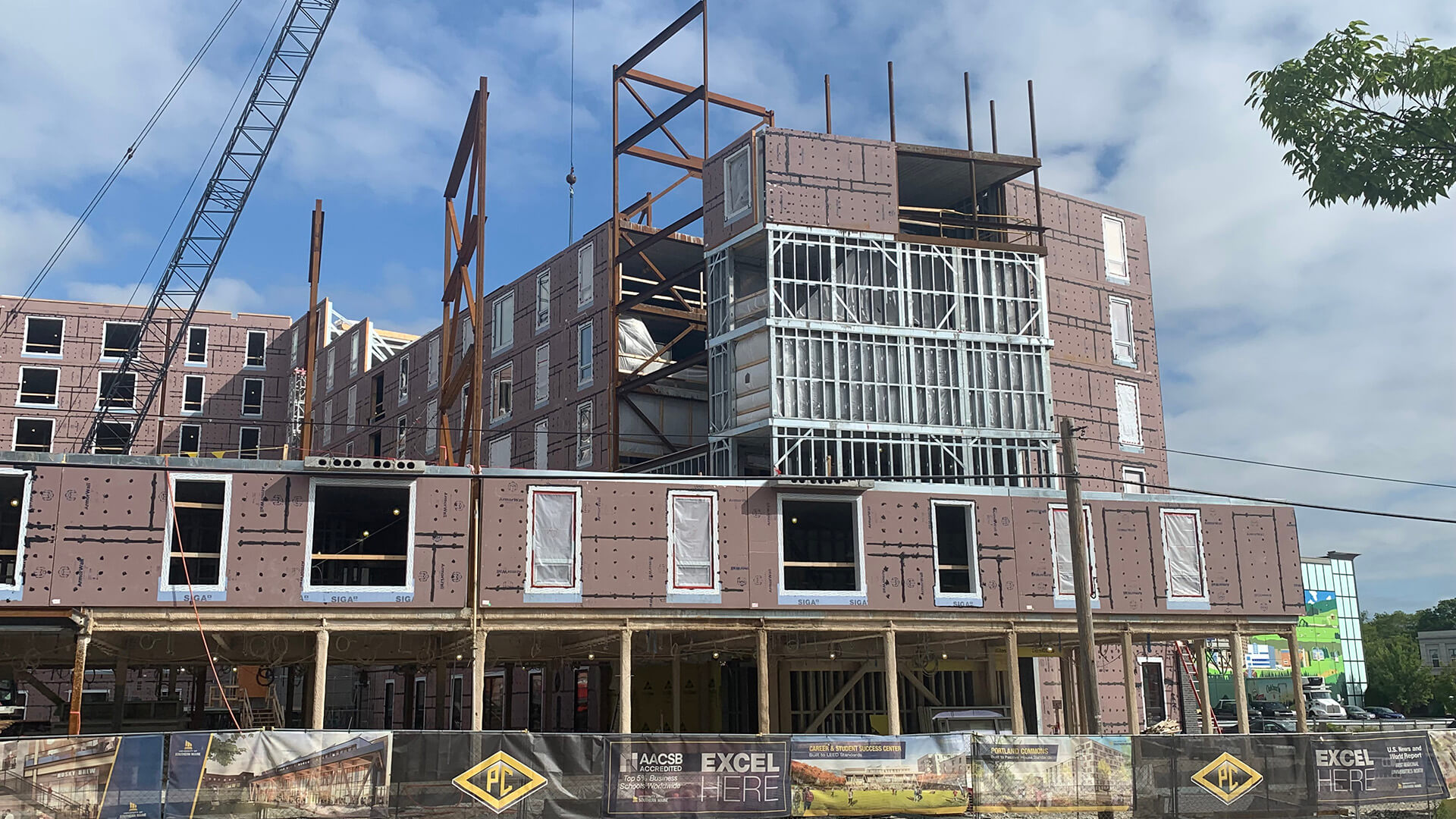 University of Southern Maine Dormitory - OSCO Construction Group